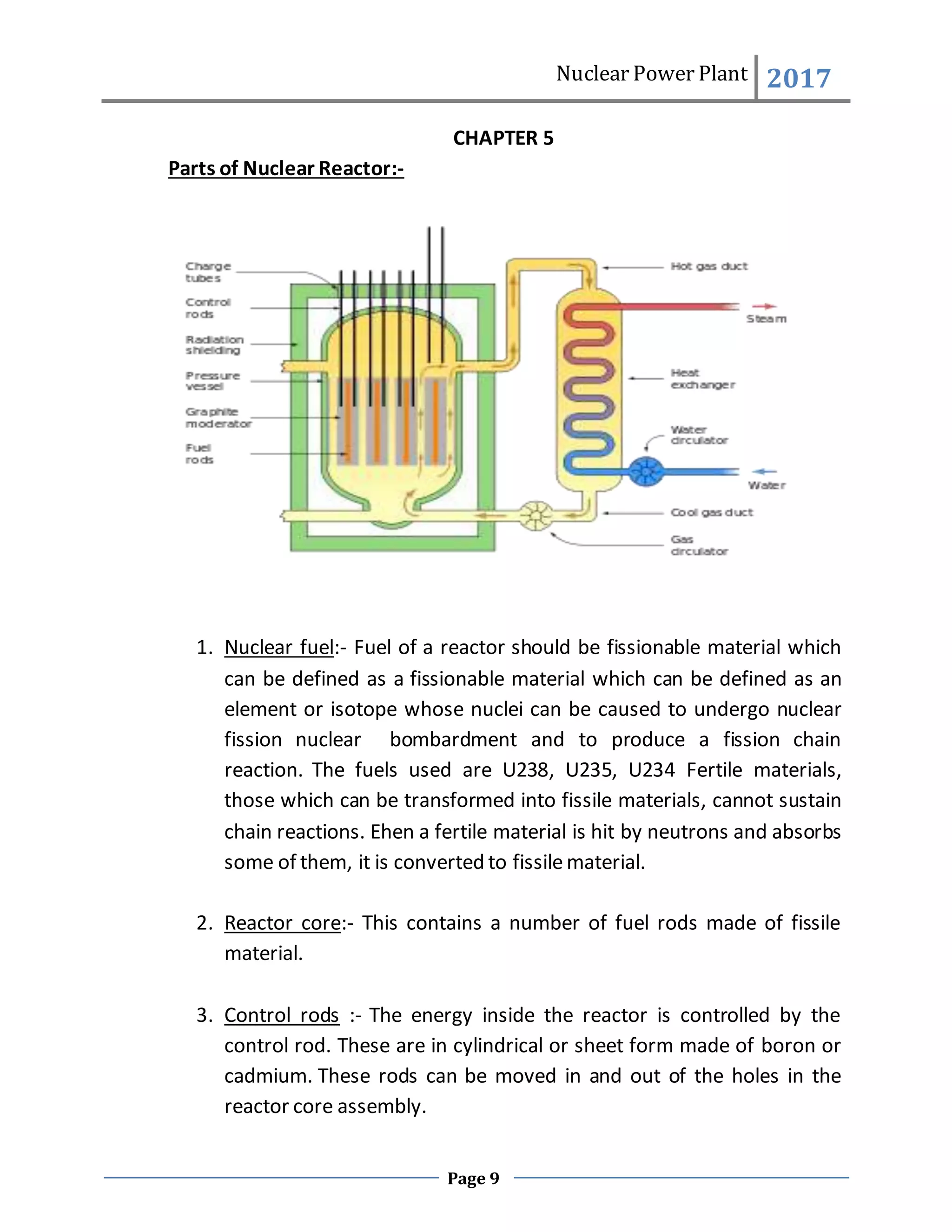 nuclear powerplant seminar report | DOCX