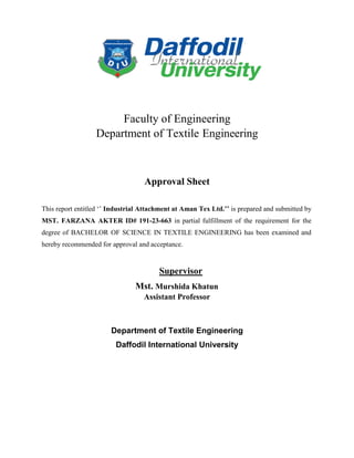 Aman Tex Industrial Report By Farzana.pdf