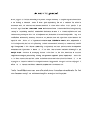 Aman Tex Industrial Report By Farzana.pdf