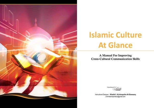 Islamic Culture At Glance Manual for improving cross cultural ...