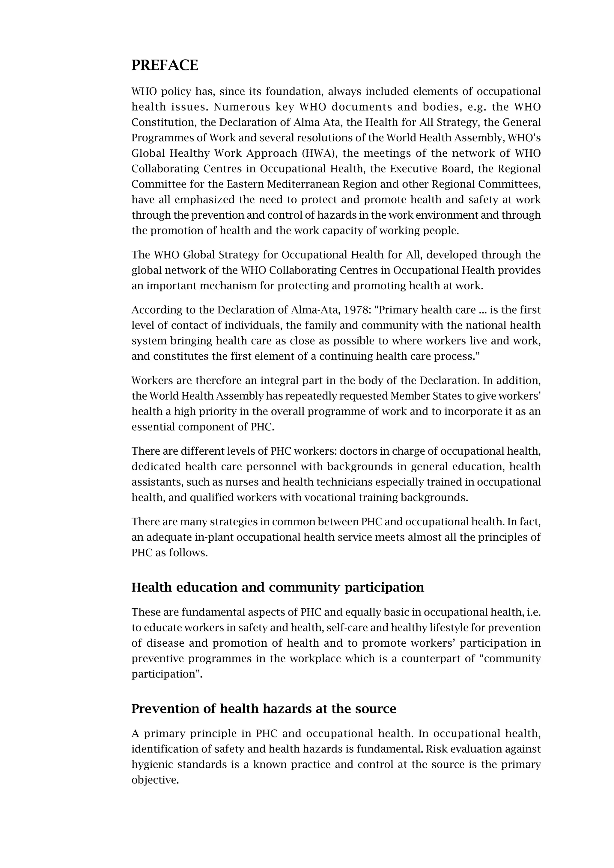 A manual for primary health care workers | PDF