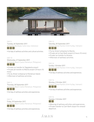 Wellness Retreat: 5 Aman Resorts on One Go | PDF