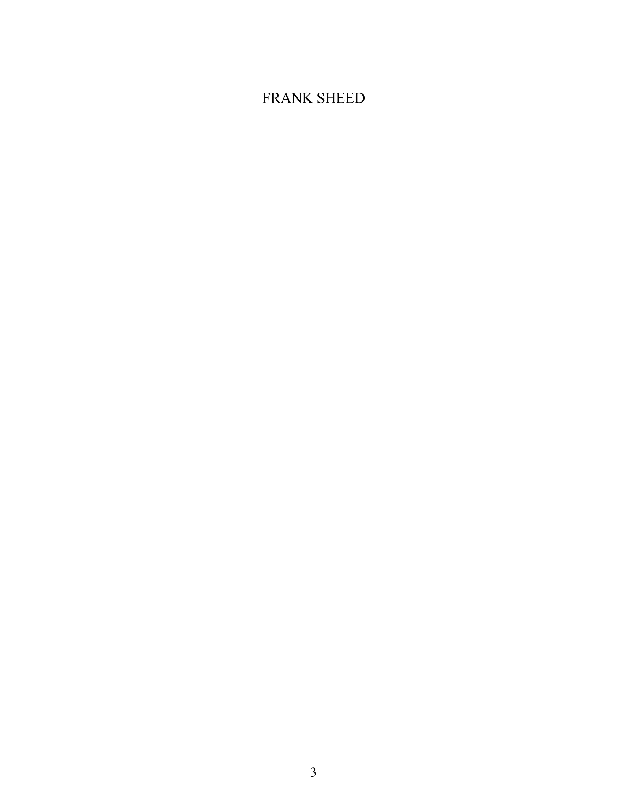 A Map of Life - Frank Sheed | PDF