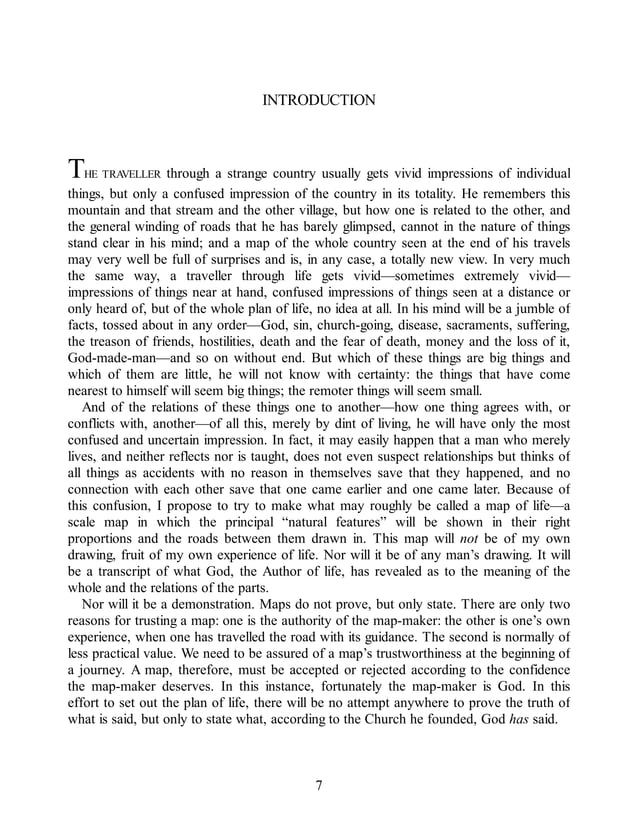A Map of Life - Frank Sheed | PDF