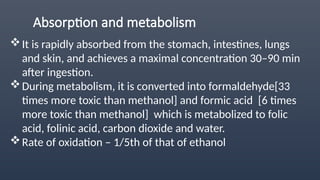 Methanol poisoning- Forensic Toxicology.pptx