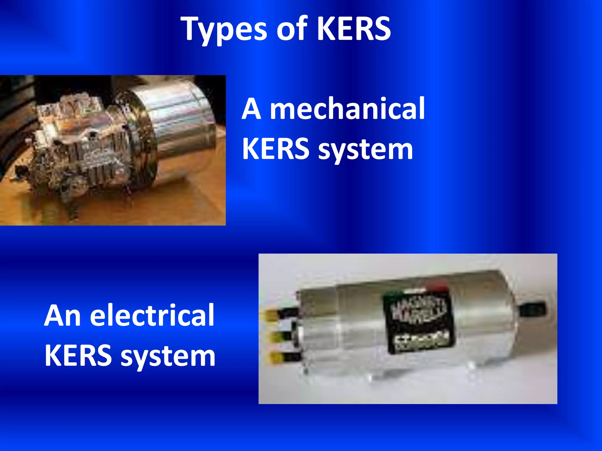 Kinetic Energy Recovery System | PPTX