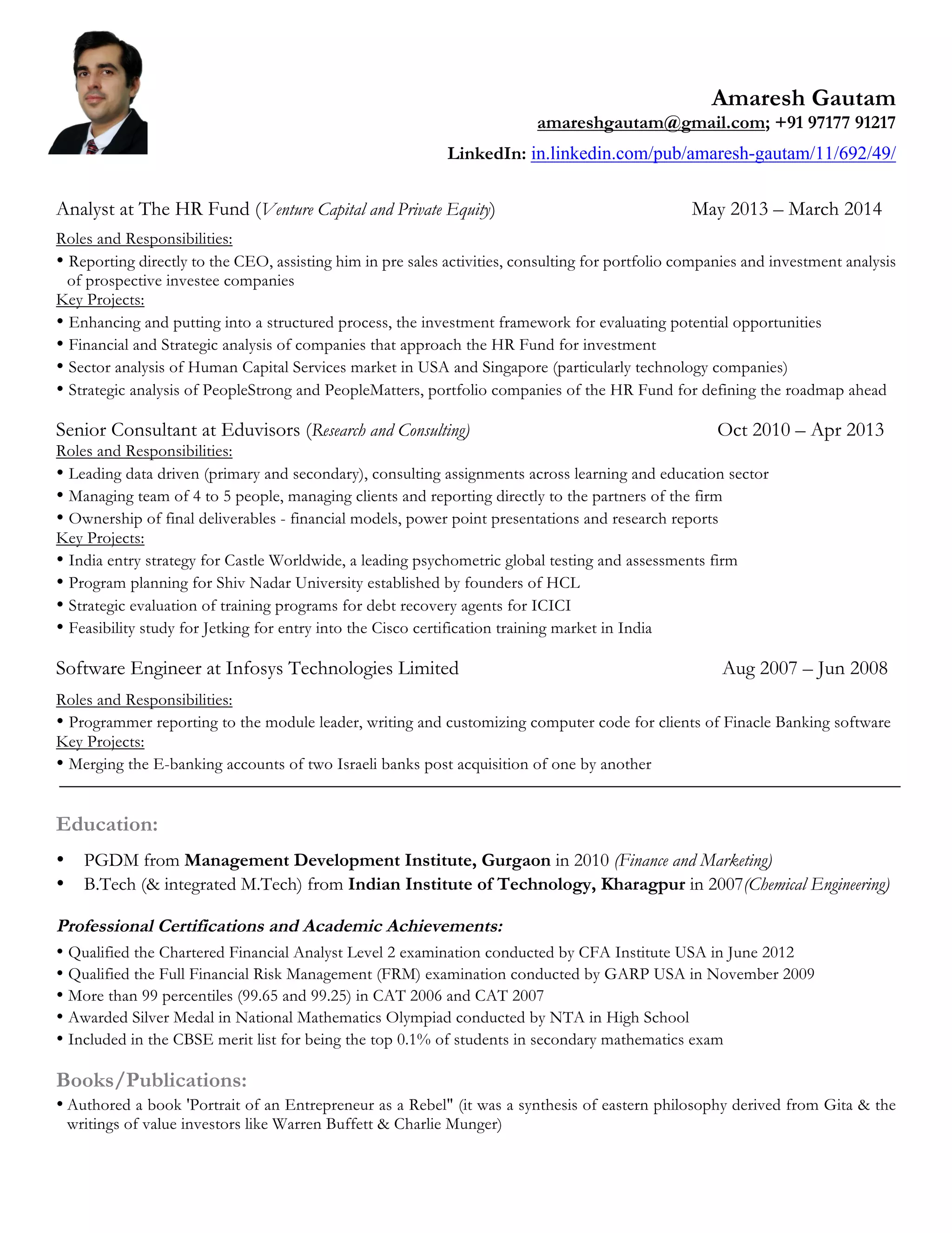 Amaresh resume | PDF