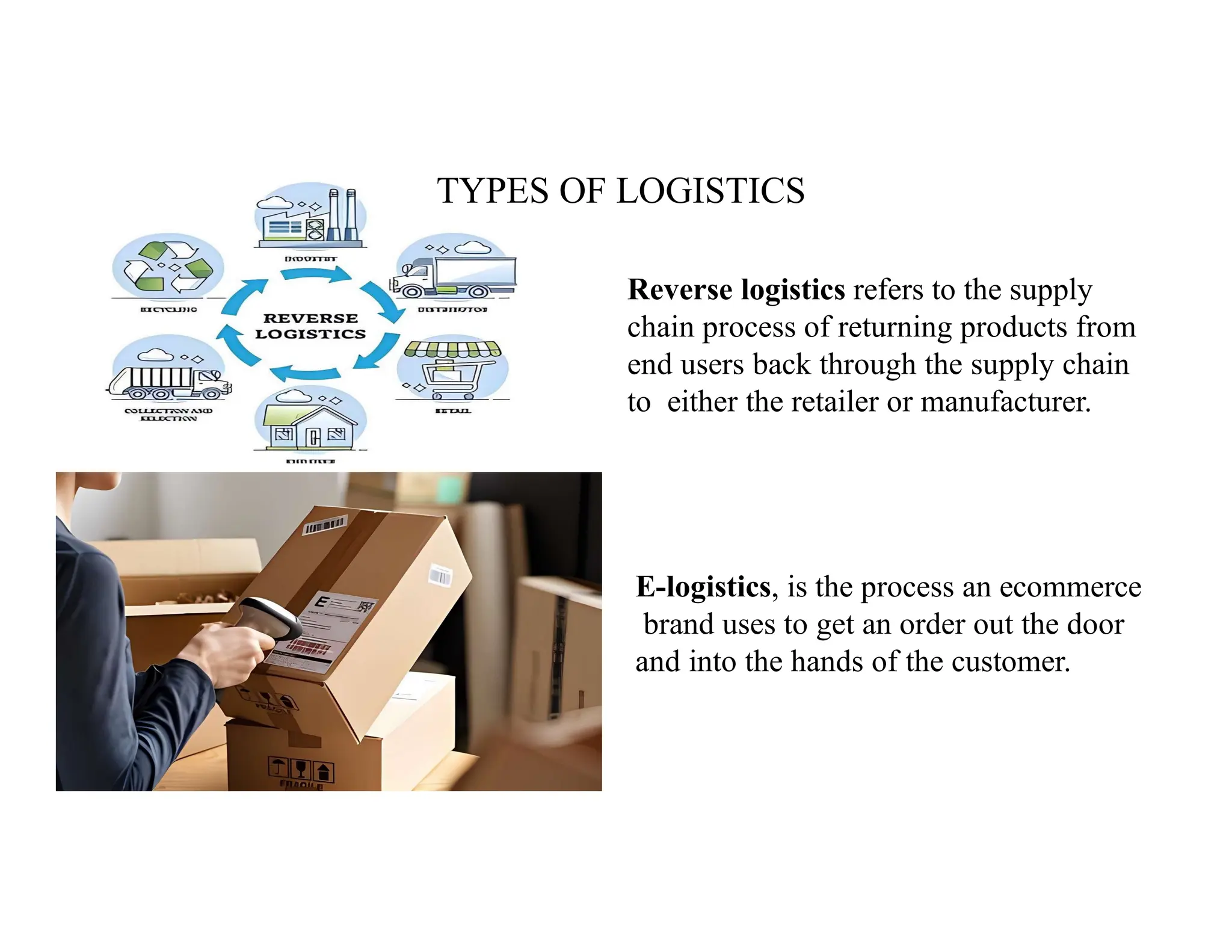 Types of logistics all around the world with its benefits | PPTX