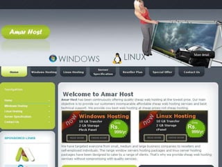 Amar Infotech Development portfolio | PPTX