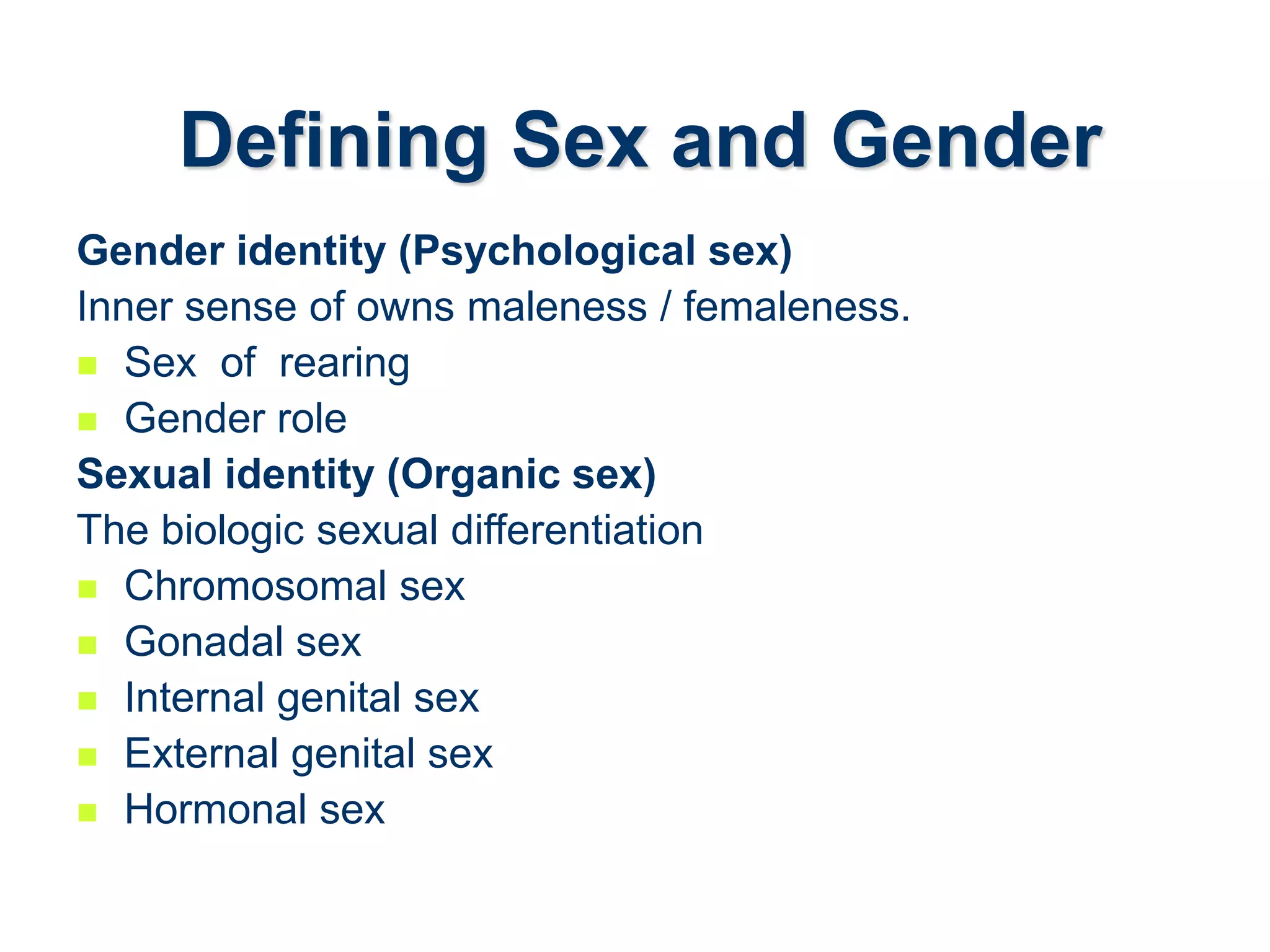 Intersex | PPT