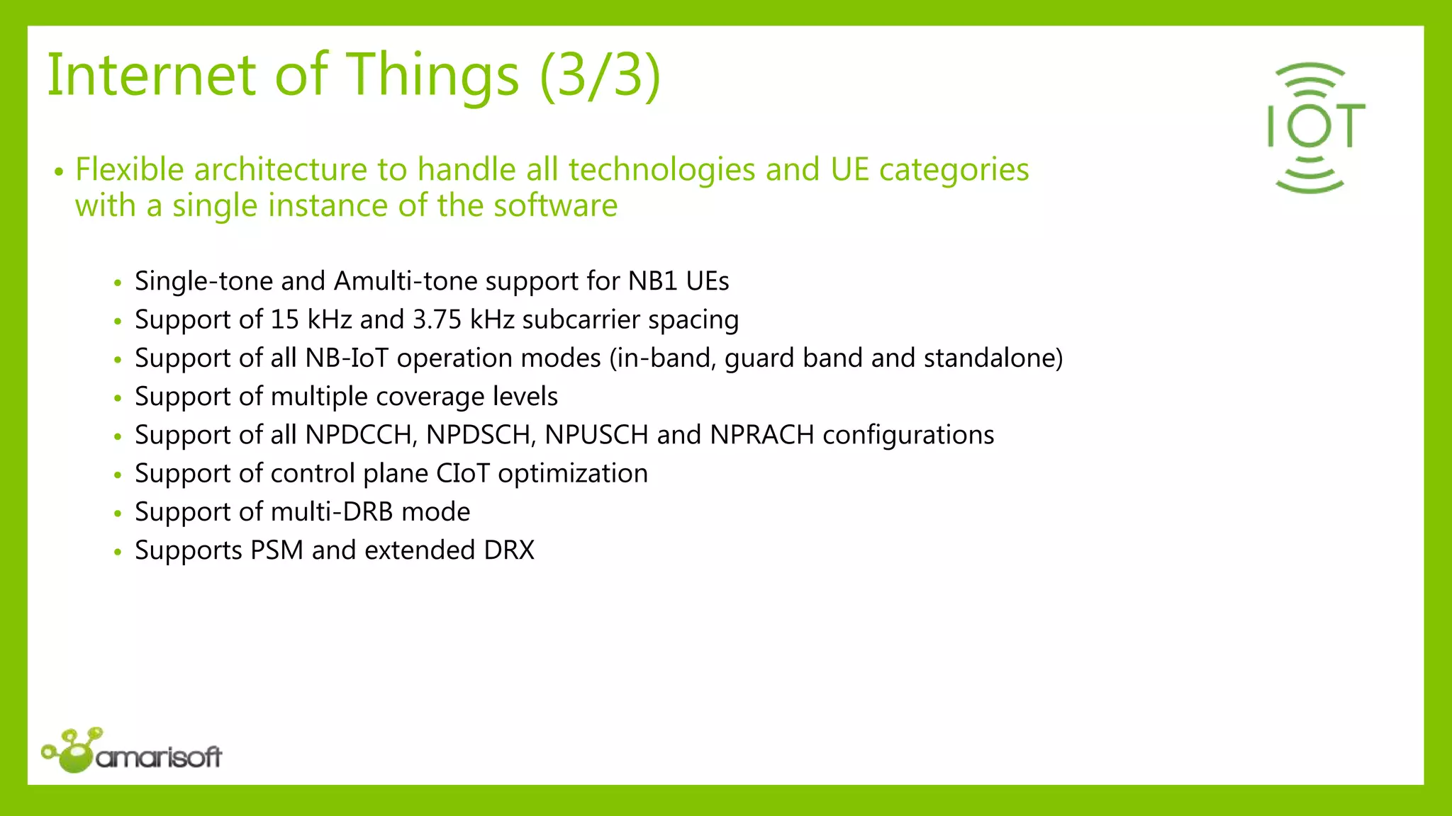 Amarisoft presentation 2017_lin | PPTX