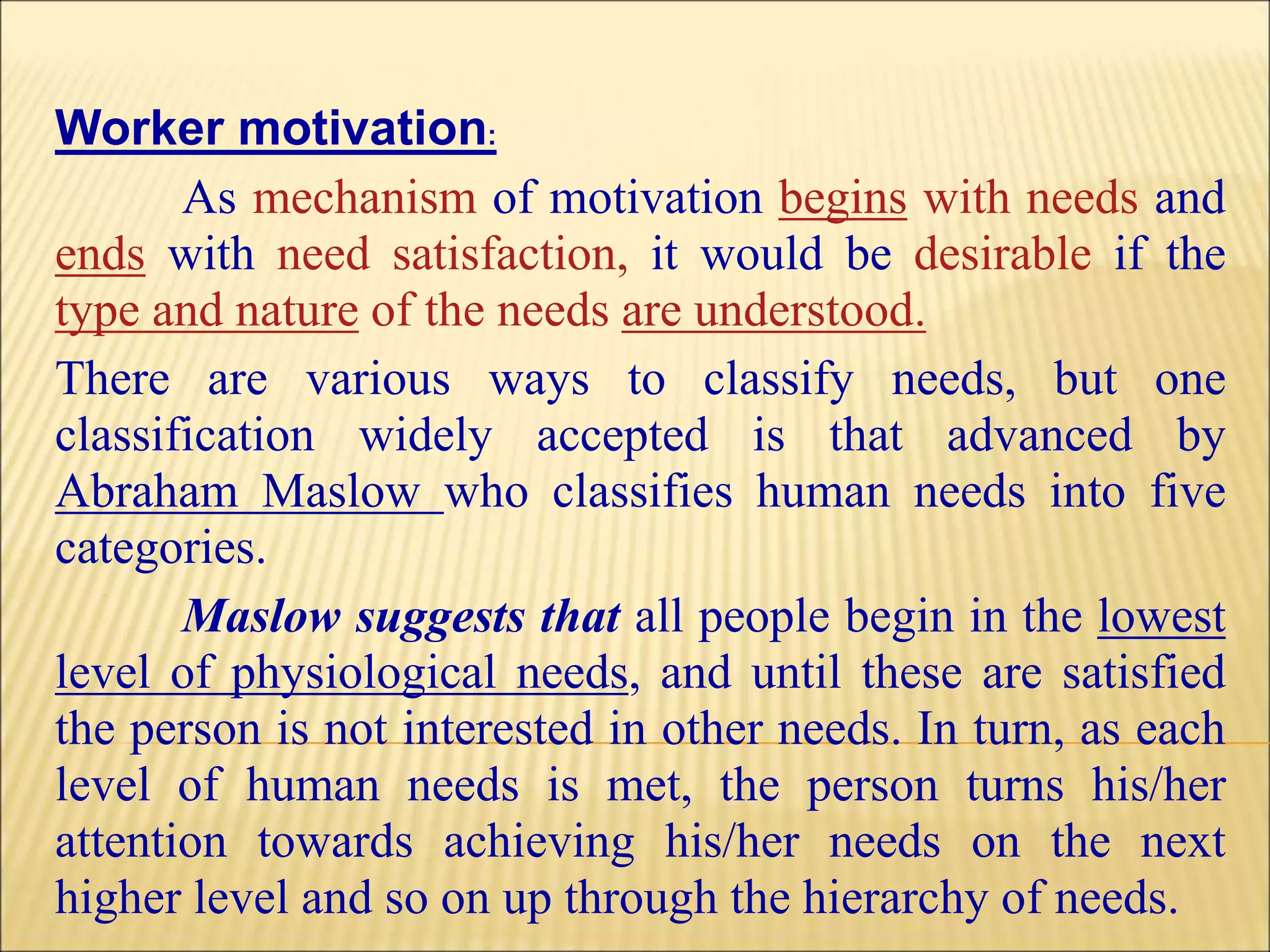 Amar Majhu - What is Motivation and how it works | PPT
