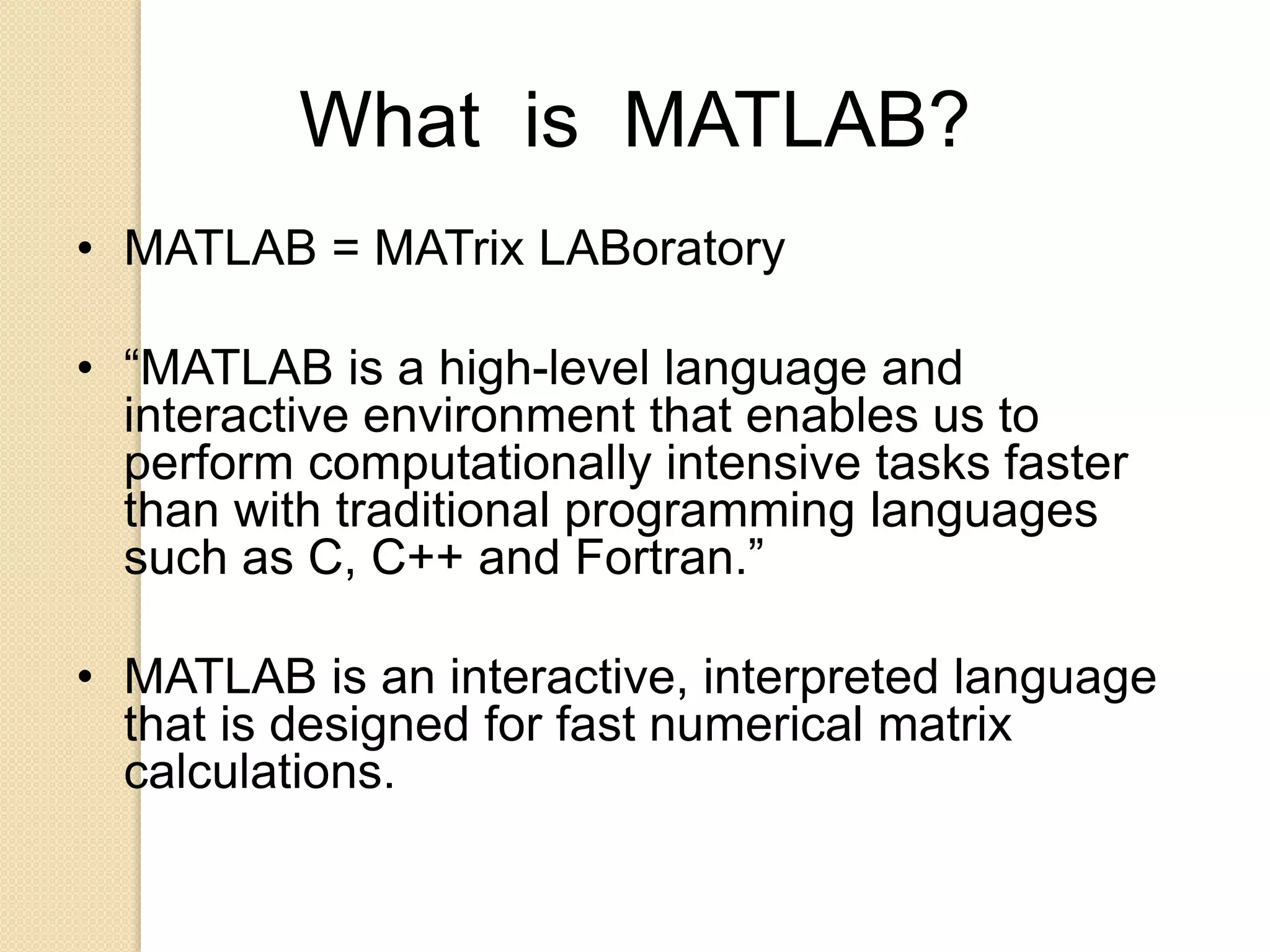 Image Processing Using MATLAB | PPTX