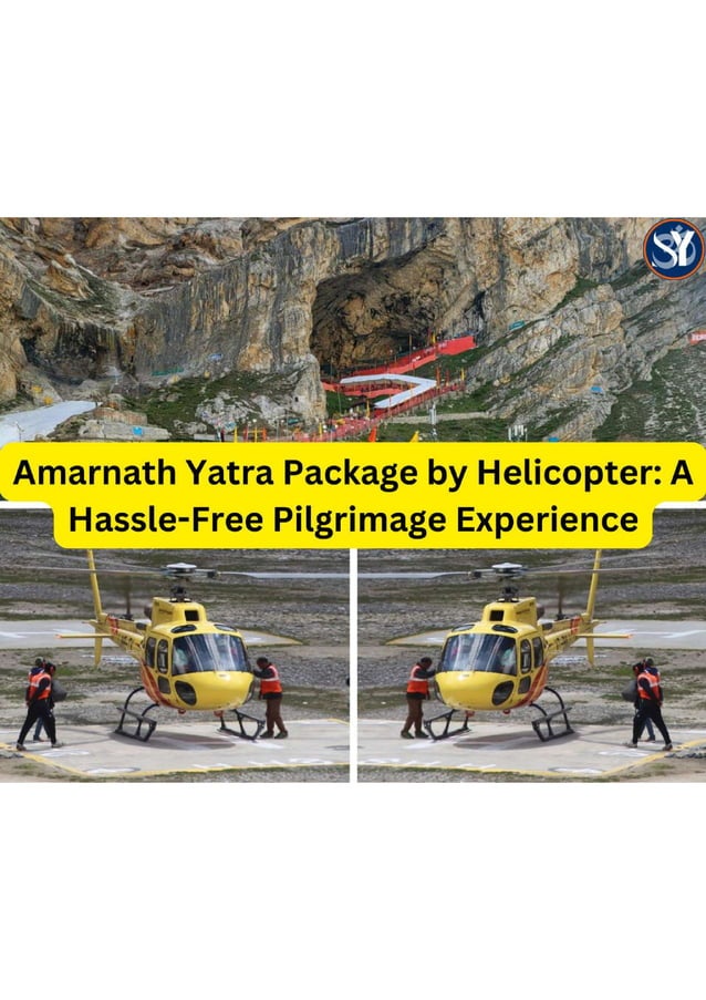 Amarnath Yatra By Helicopter ............ | PDF