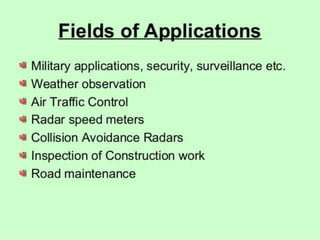 ppt on radar system | PPTX