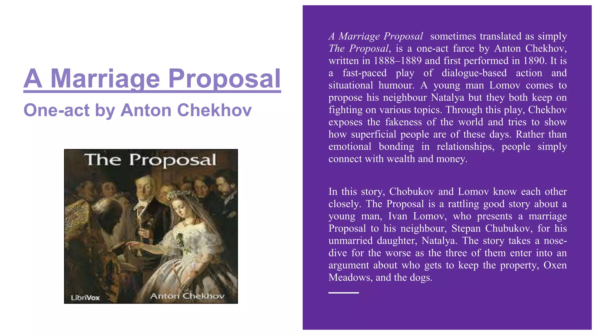 A Marriage Proposal One-act by Anton Chekhov.pptx