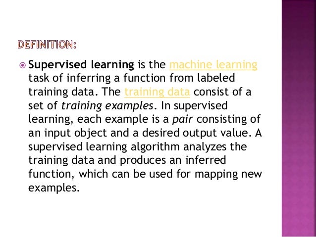 Supervised Learning supervised-learning