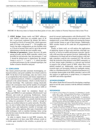Amaru Plug Resilient In-Band Control For SDN | PDF