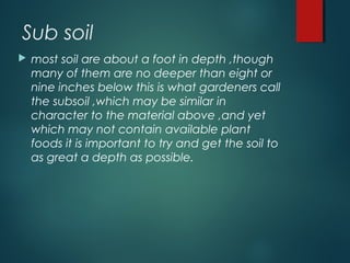 Different types if soil | PPT | Gardening | Home & Garden