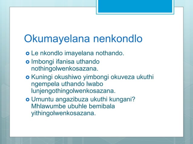 Poems written in Zulu (Izinkondlo) | PPTX