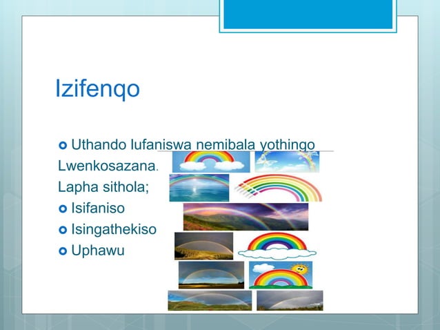 Poems written in Zulu (Izinkondlo) | PPTX