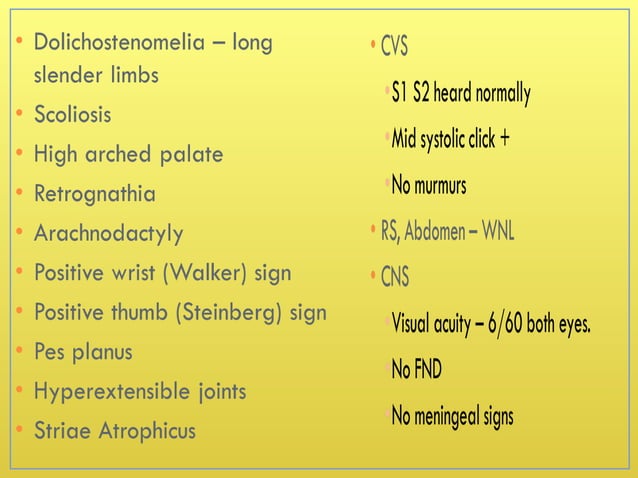A Case of MASS phenotype | PPT