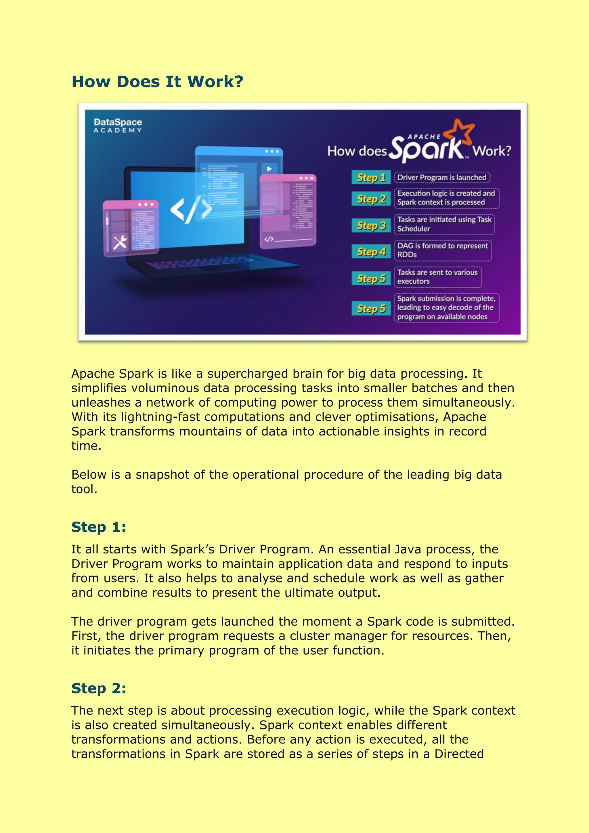 A Master Guide To Apache Spark Application And Versatile Uses.pdf | Databases | Computer ...