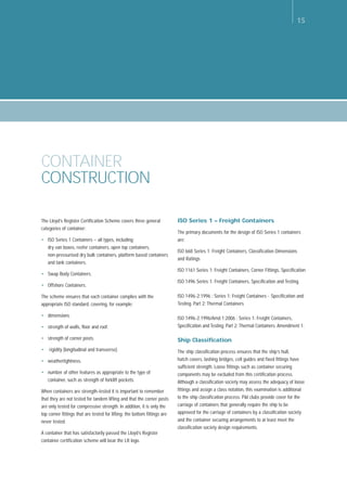 Masters Guide to Container Securing | PDF