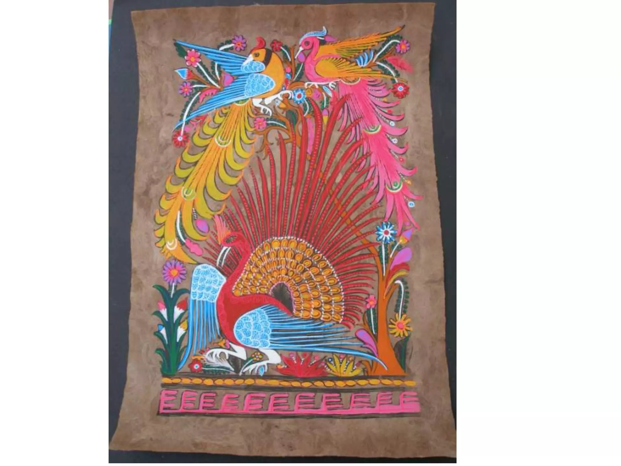 Amate art of mexico | PPTX | Painting | Arts and Crafts