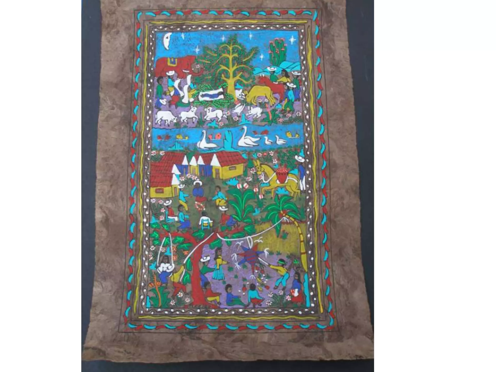 Amate art of mexico | PPTX | Painting | Arts and Crafts