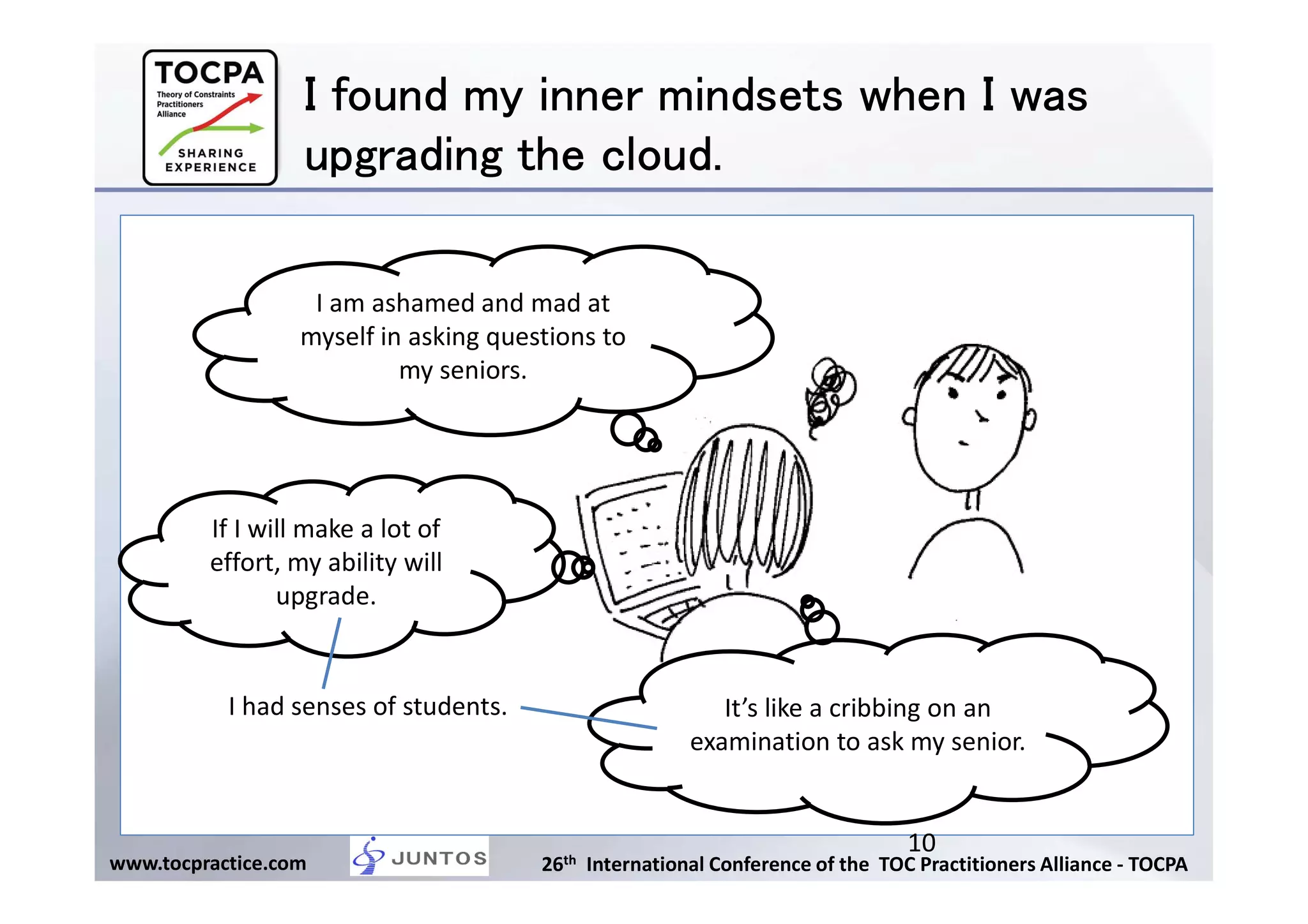 13 years of experience on using TOC Thinking Process for my life | PPT