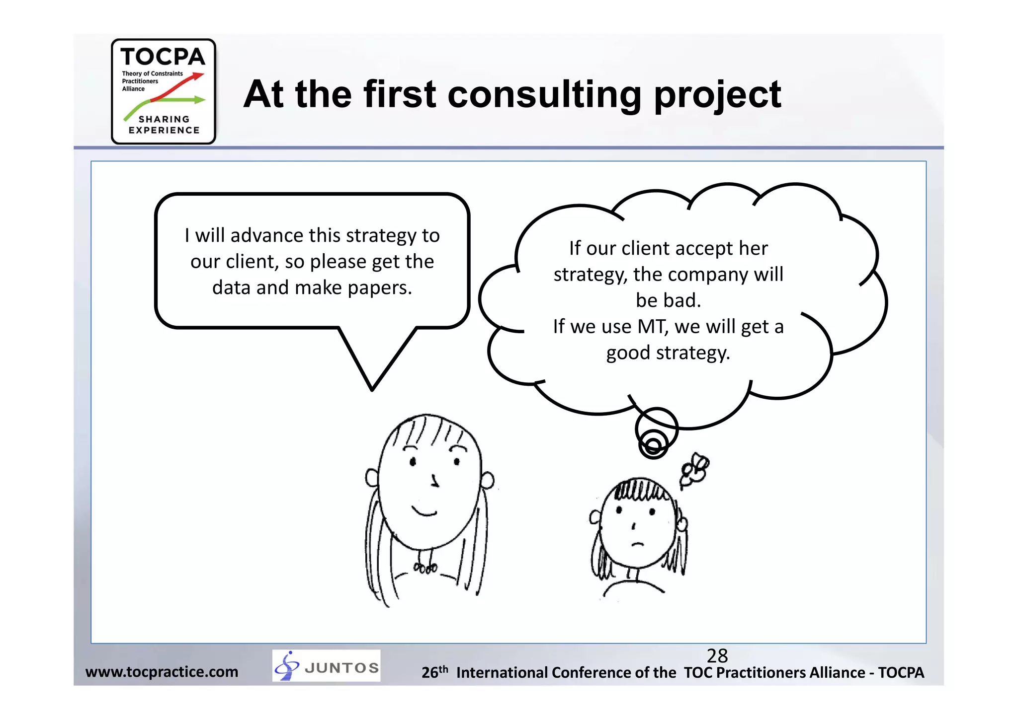 13 years of experience on using TOC Thinking Process for my life | PPT