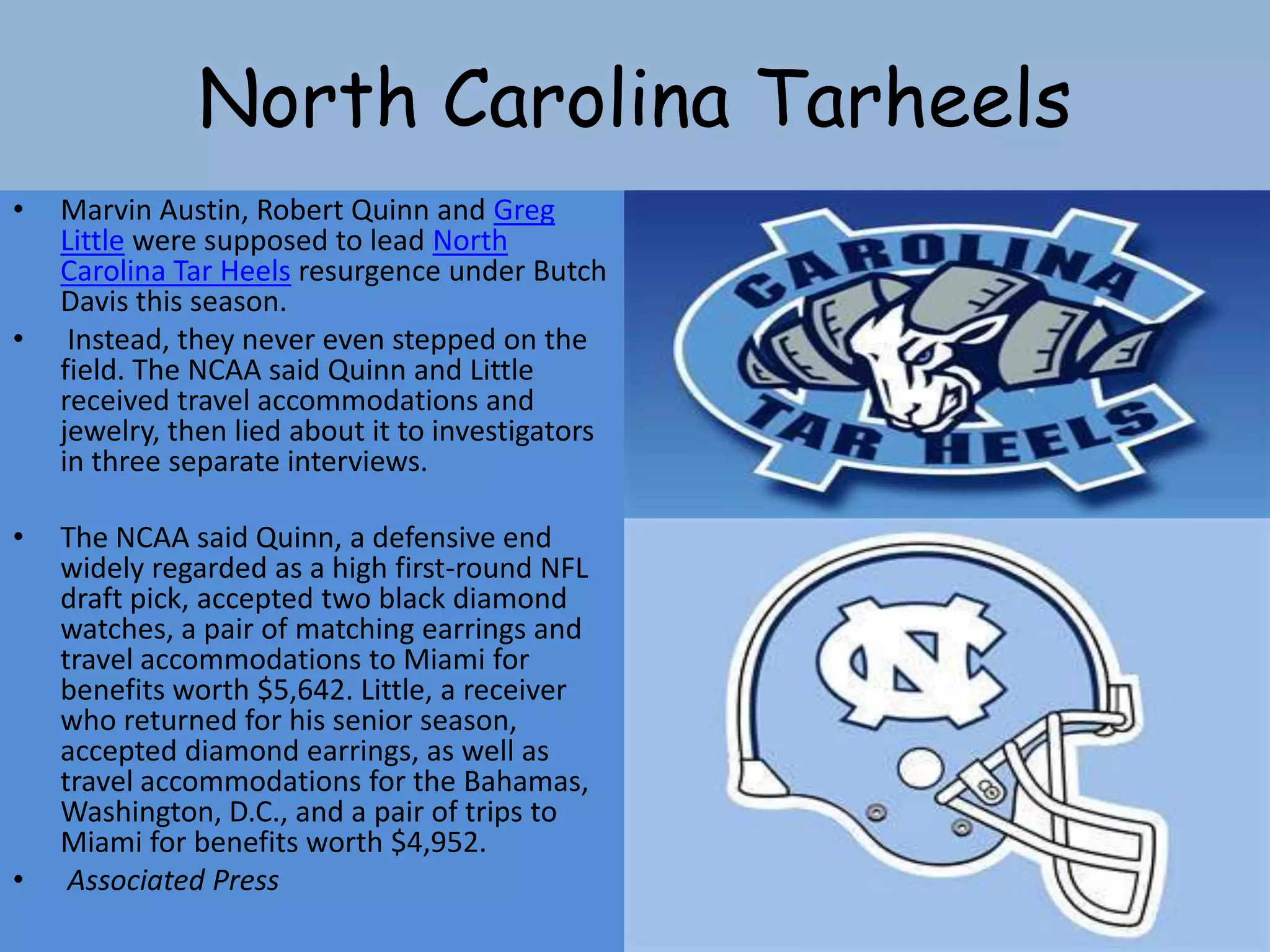 Amateurism Presentation | PPTX | College Football | College Sports