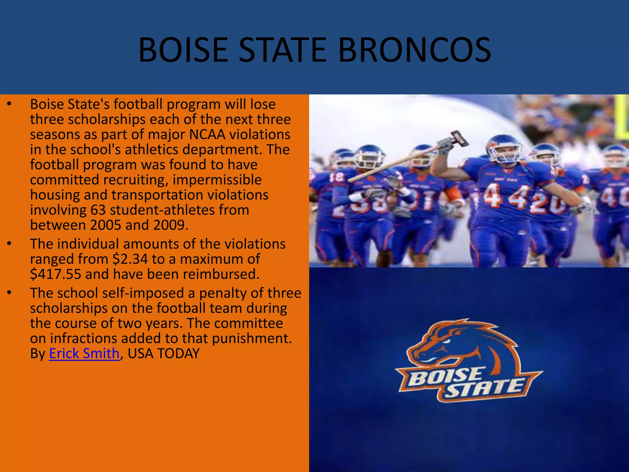 Amateurism Presentation | PPTX | College Football | College Sports