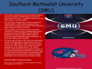 Amateurism Presentation | PPTX | College Football | College Sports