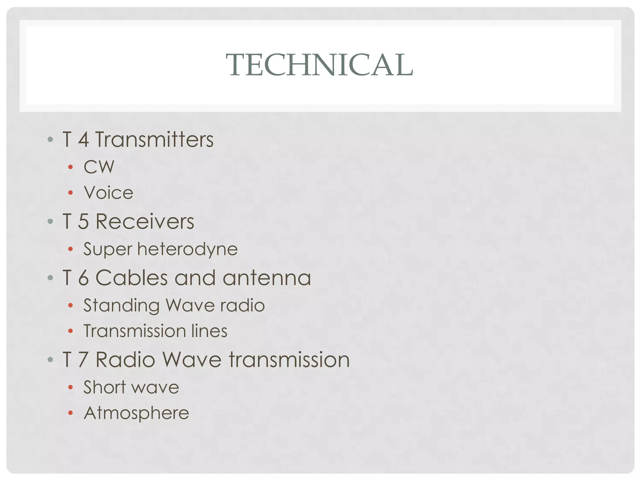 Amateur radio introduction | PPTX