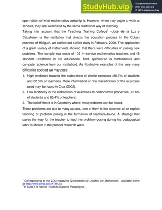 A Mathematical Problem-Formulating Strategy | PDF