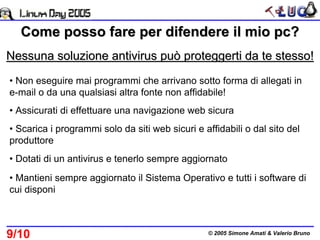 LinuxDay 2005: Computer Virus e rilevamento | PPT