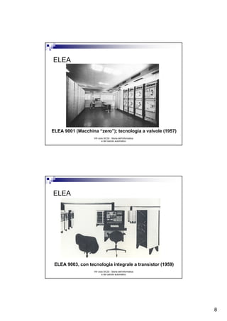 Storia dell'Informatica in Italia | PDF | Computing | Technology ...