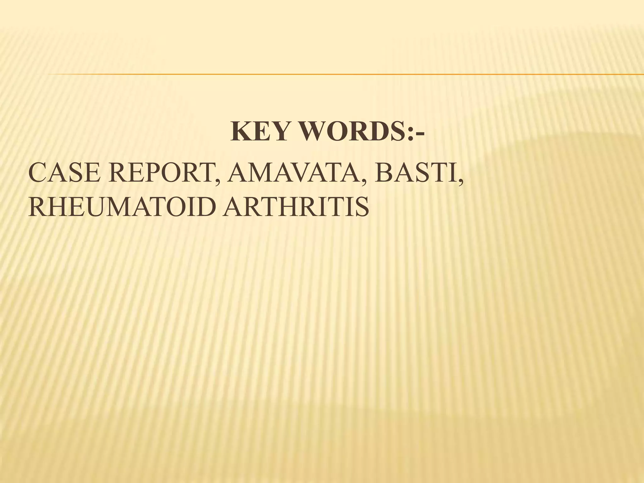 Amavata : Case Study | PPTX