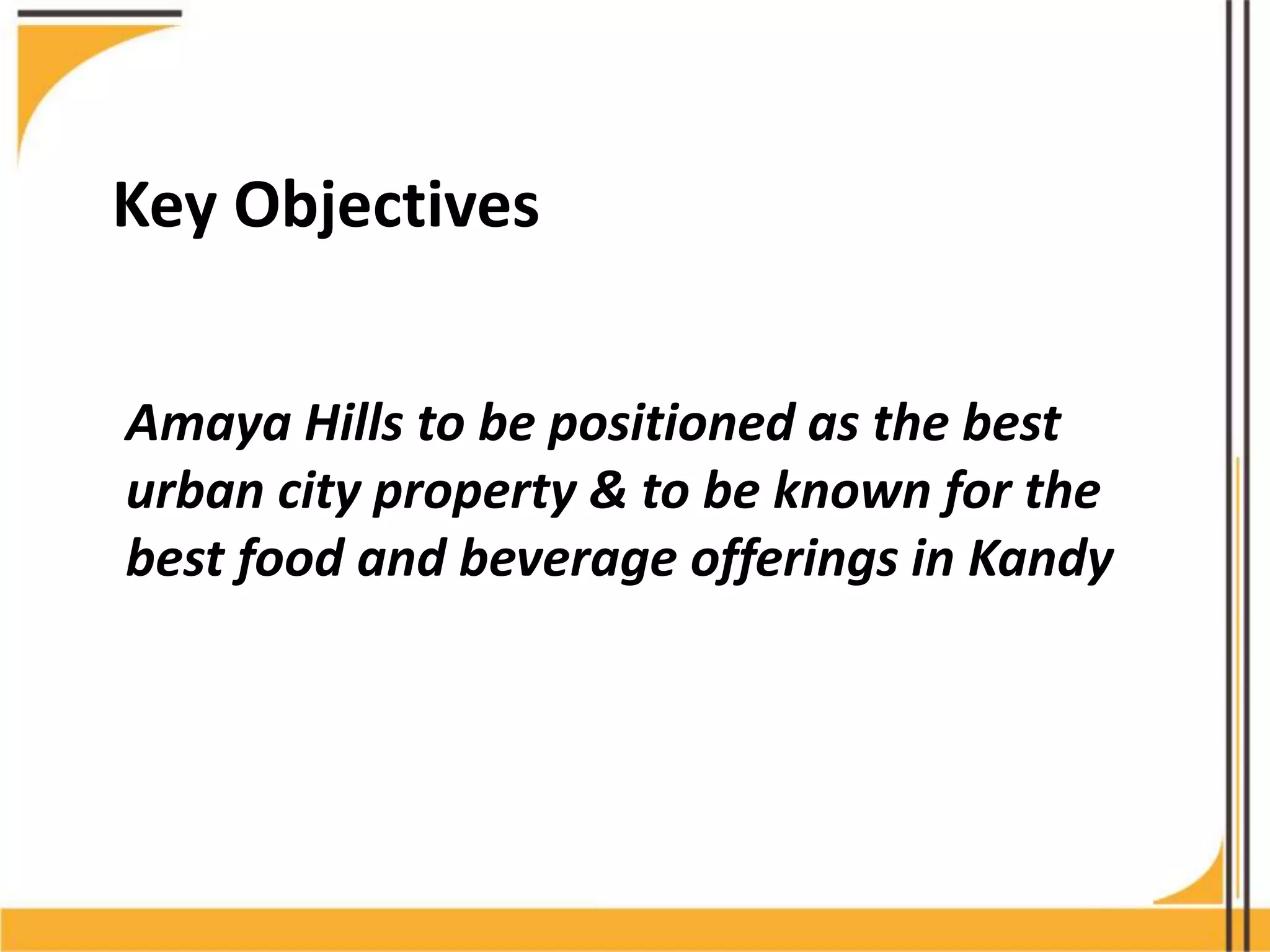 Amaya Hills Strategies - New 14th Sep 21 with property objectives NEW.pptx