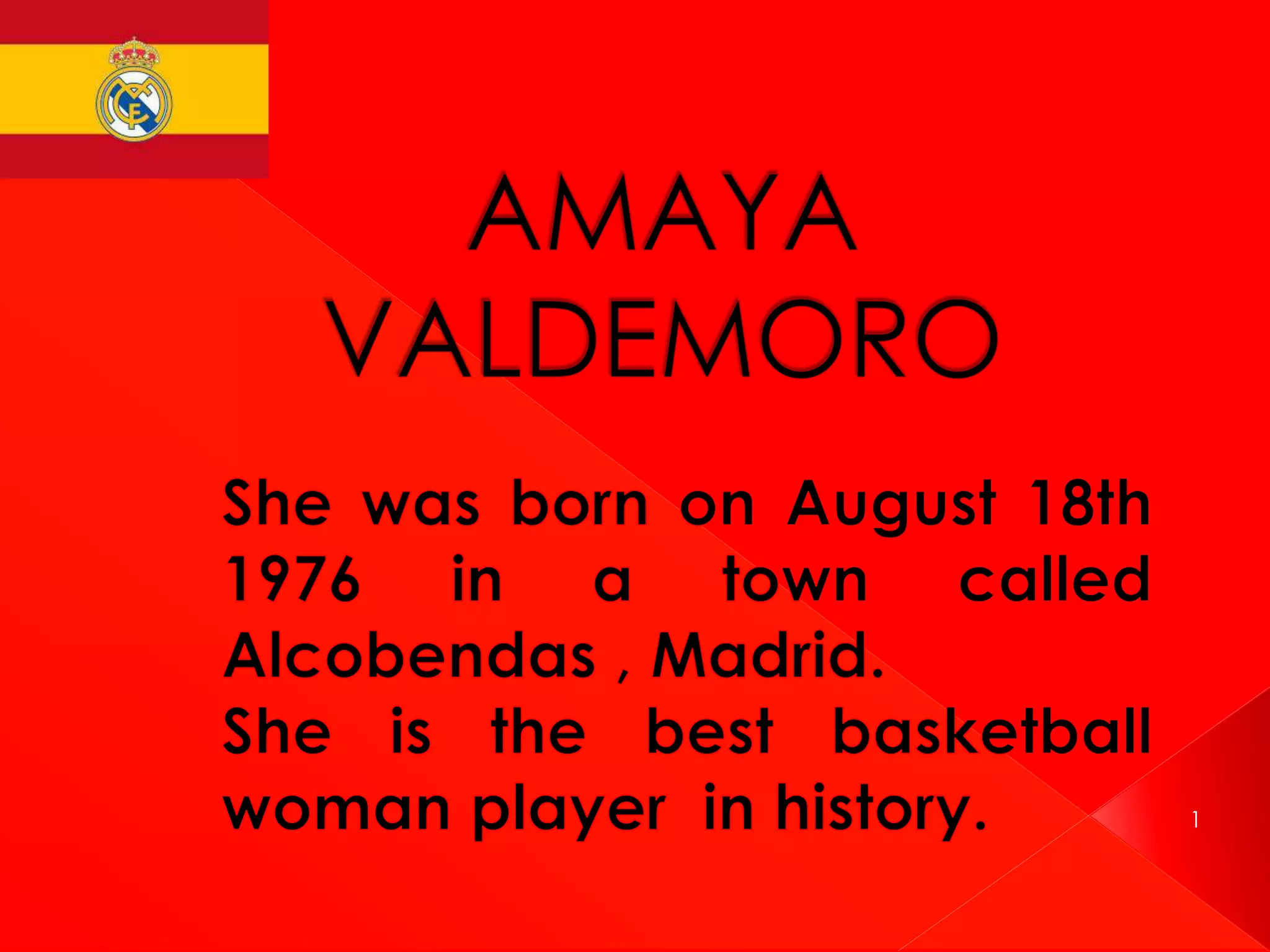 Amaya Valdemoro | PPTX