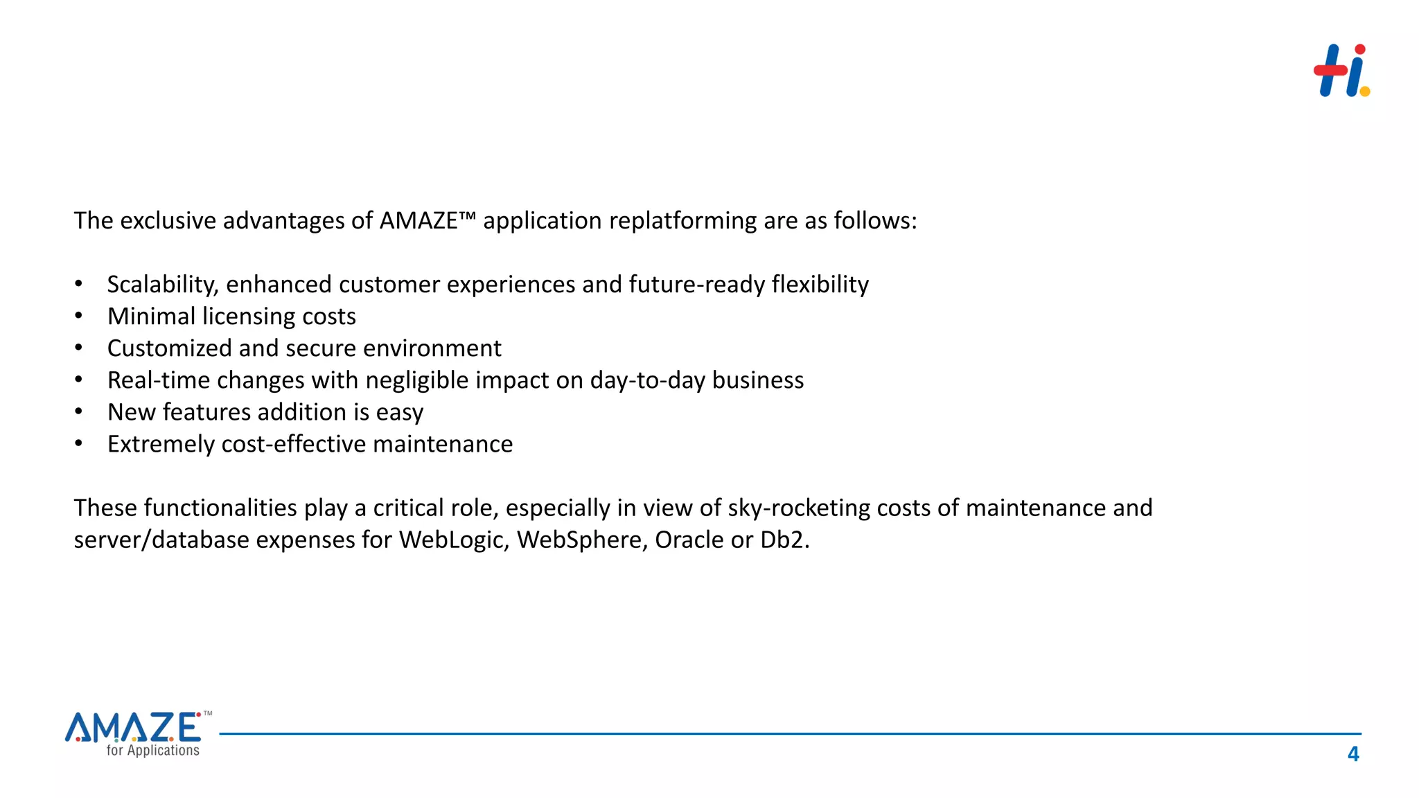 AMAZE™ - Application Migration to Cloud | PPTX