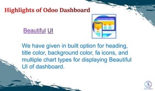 Create Own Analytic Odoo dashboards in odoo Amaze odoo dynamic dashboard module | PPT