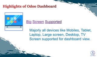 Create Own Analytic Odoo dashboards in odoo Amaze odoo dynamic dashboard module | PPT