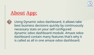 Amaze Dynamic Odoo Dashboard - Odoo Dashboard Solution | PPT