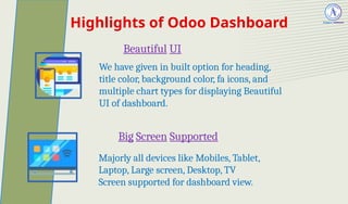 Amaze Dynamic Odoo Dashboard - Odoo Dashboard Solution | PPT