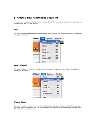 Handwriting Worksheet Maker | PDF | Desktop Publishing | Computer ...