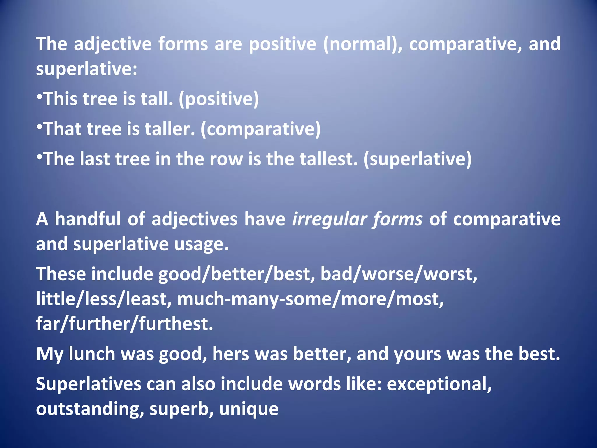 Amazing adjectives | PPT