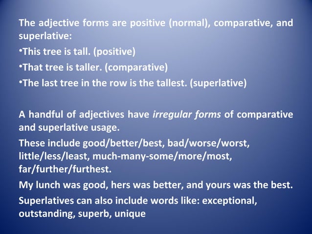 Amazing adjectives | PPT
